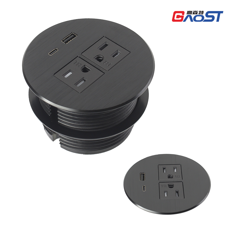 Table Mount Socket Outlet Electrical Outlet Multiple Socket Tabletop ...
